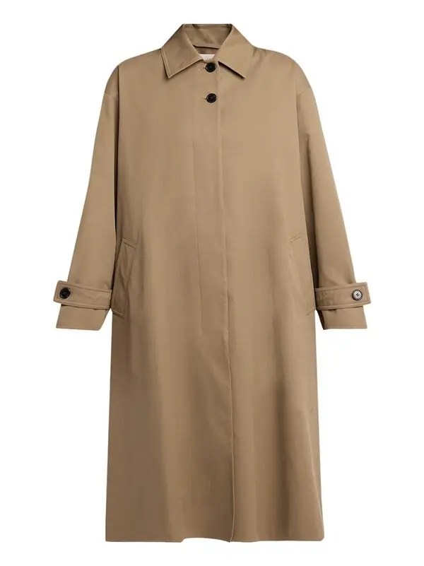 THE ROW Lolana Single-breasted Trench Coat - Taupe