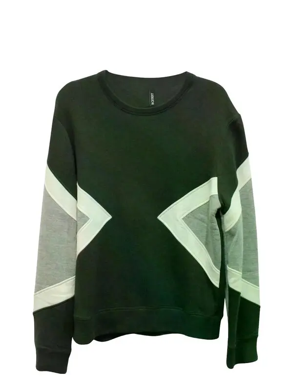 Neil Barrett Geometric-pattern Sweatshirt - Green