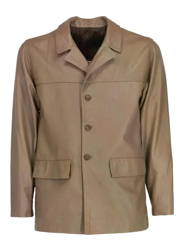 A.N.G.E.L.O. VINTAGE CULT 1960s Leather Jacket - Brown