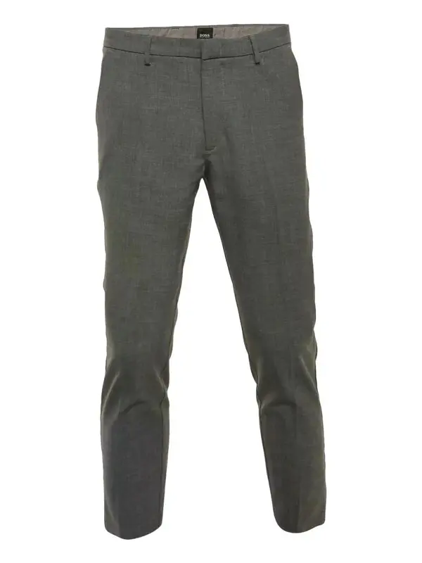 BOSS Crepe Trousers - Grey
