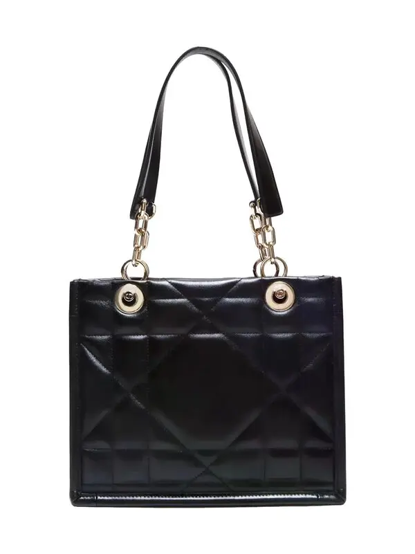 Dior Small Archi Cannage Shoulder Bag - Black