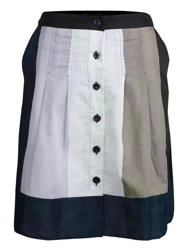 Marc Jacobs Vintage Pleated Midi Skirt - Blue