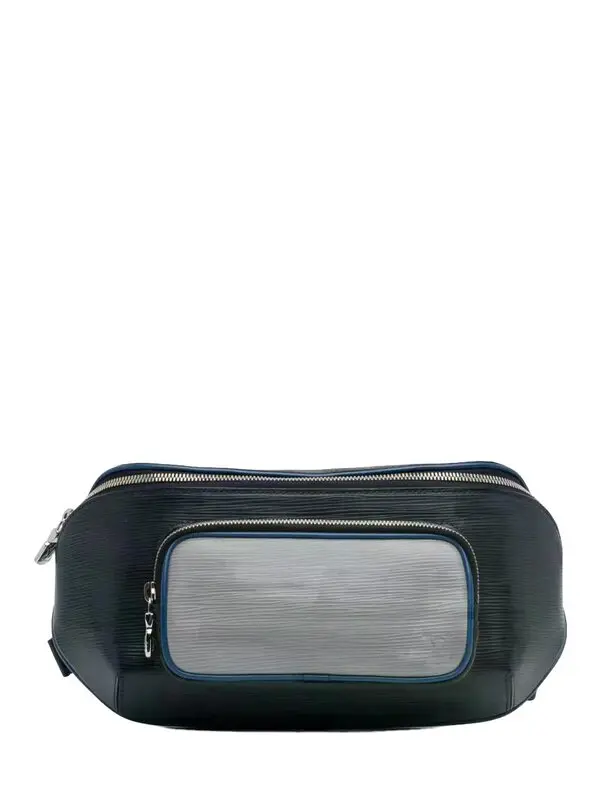 LOUIS VUITTON 2018 Epi Damier Graphite Bum Belt Bag - Blue