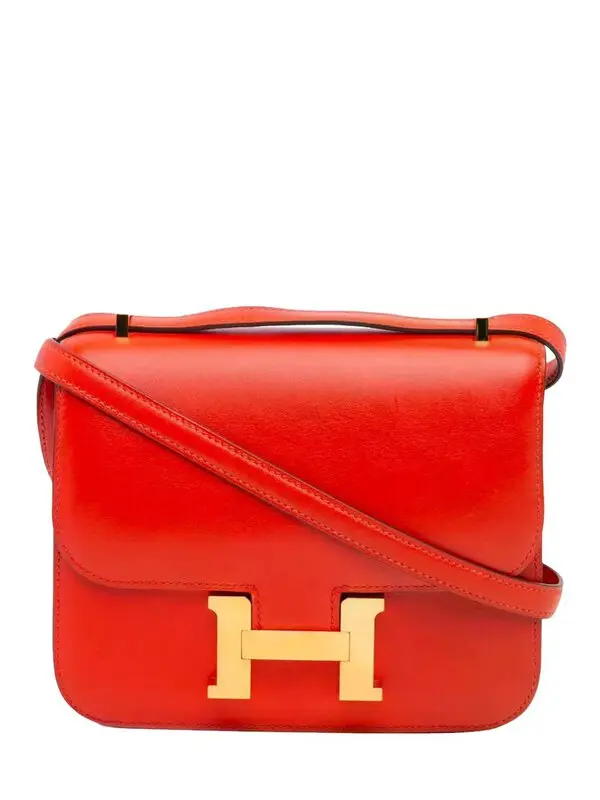 Hermès Mini Constance 18 Crossbody Bag - Red