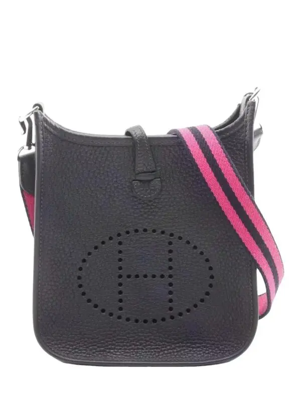 Hermès Evelyn Perforated Tpm Crossbody Bag - Blue