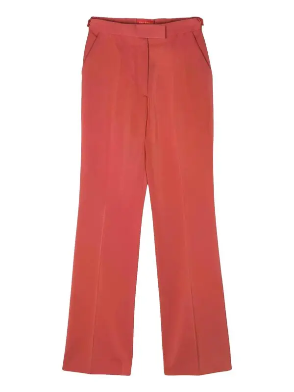 VIVIENNE WESTWOOD Tailored Wool-blend Trousers - Orange