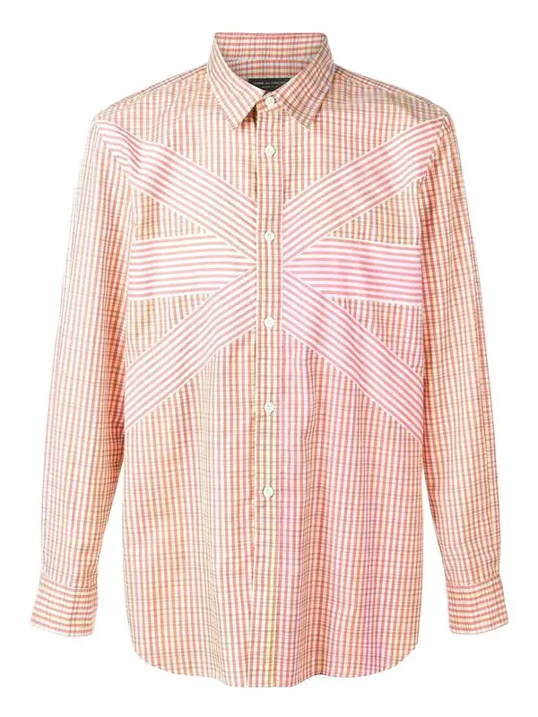 Comme Des Garçons 1996 Checked Shirt - Red