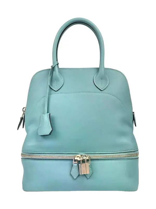 Hermès 2015 Bolide Secret Tote Bag - Blue