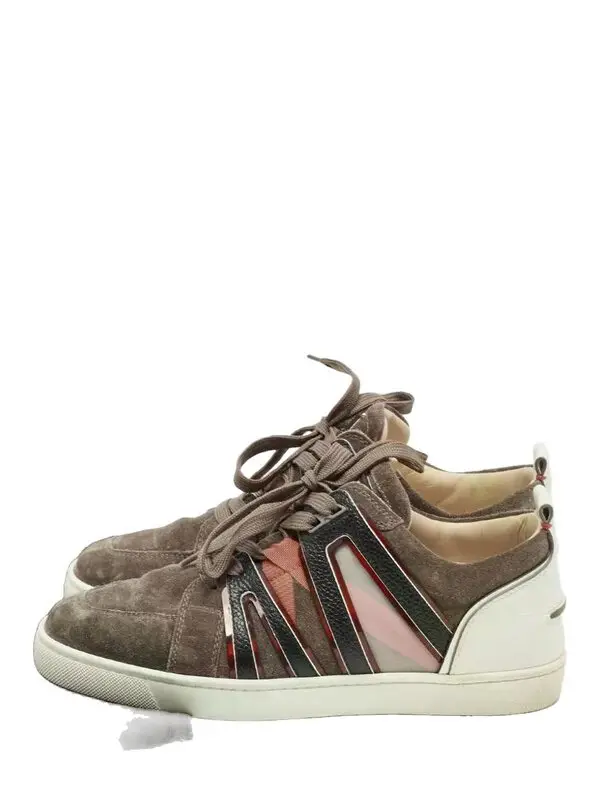 CHRISTIAN LOUBOUTIN Suede Sneakers - Grey