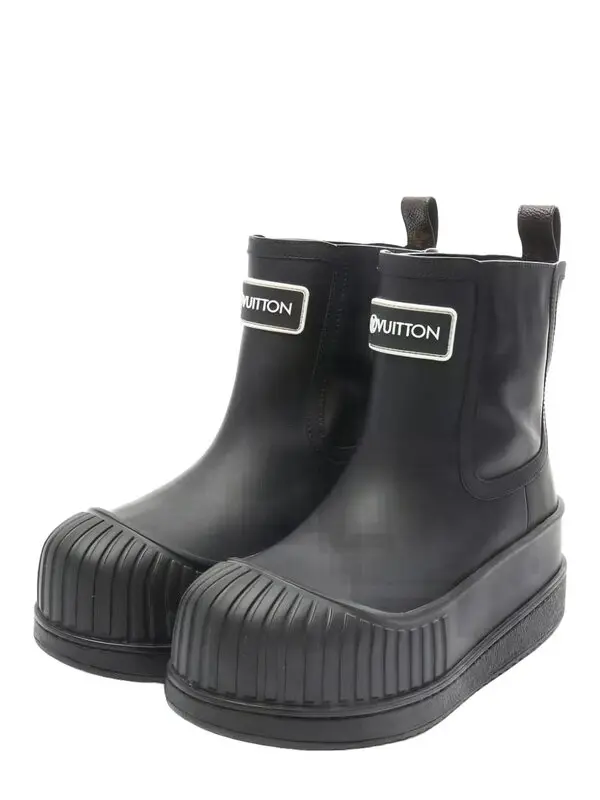 LOUIS VUITTON Polar Line Ankle Boots - Black