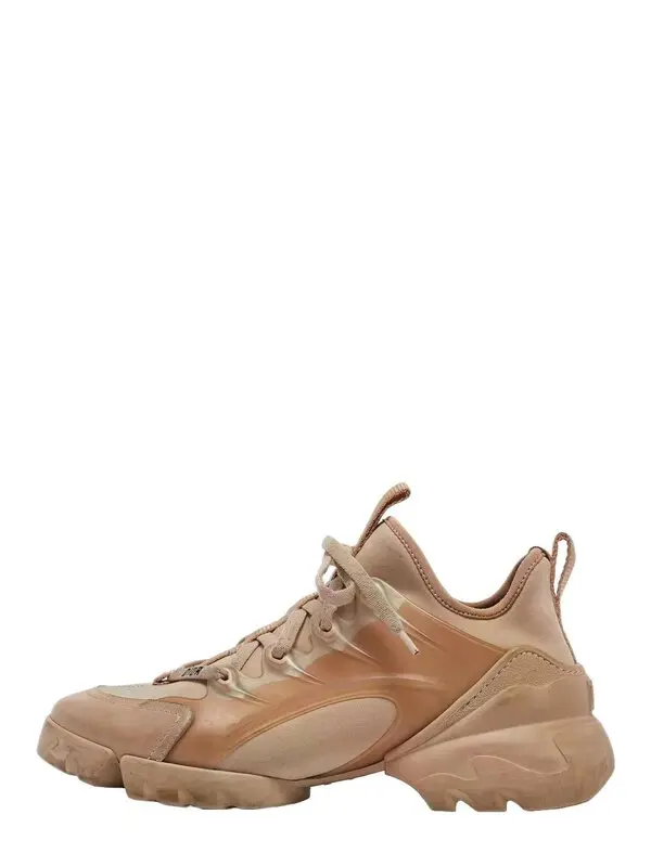 Dior Leather Lace-up Sneakers - Neutrals