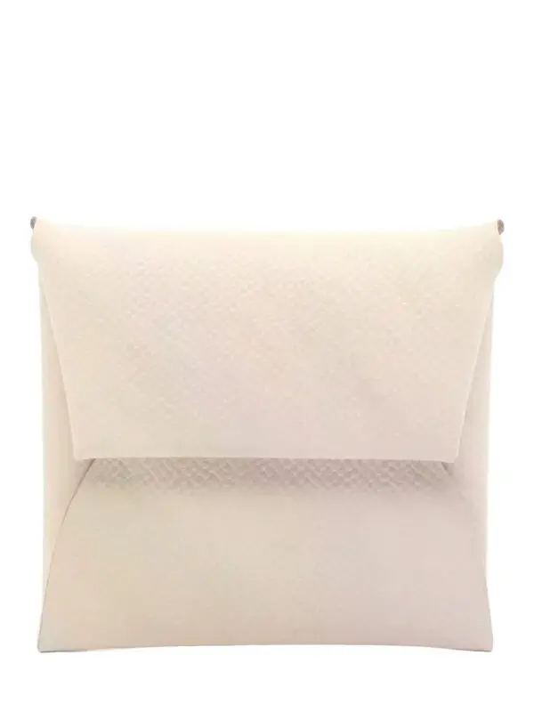 Hermès 2024 Bastia Coin Purse - Neutrals