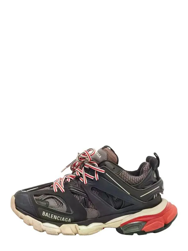 Balenciaga Panelled Sneakers - Black