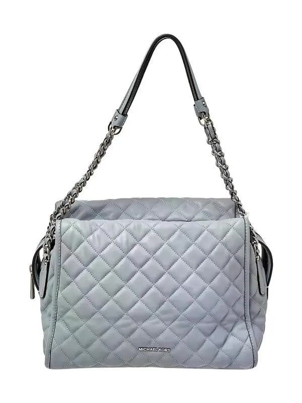 Michael Kors Rachel Quilted Shoulder Bag - Blue