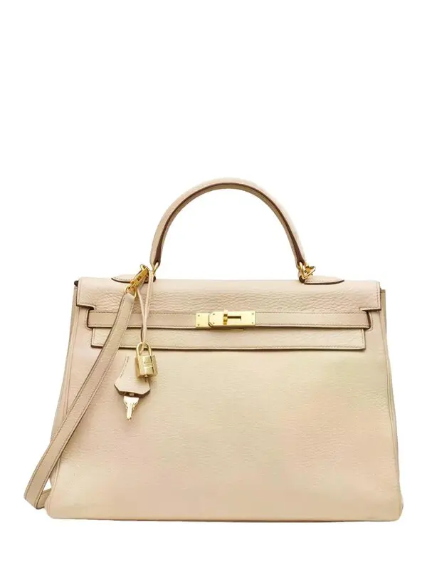 Hermès 2001 Kelly 35 Tote Bag - Neutrals