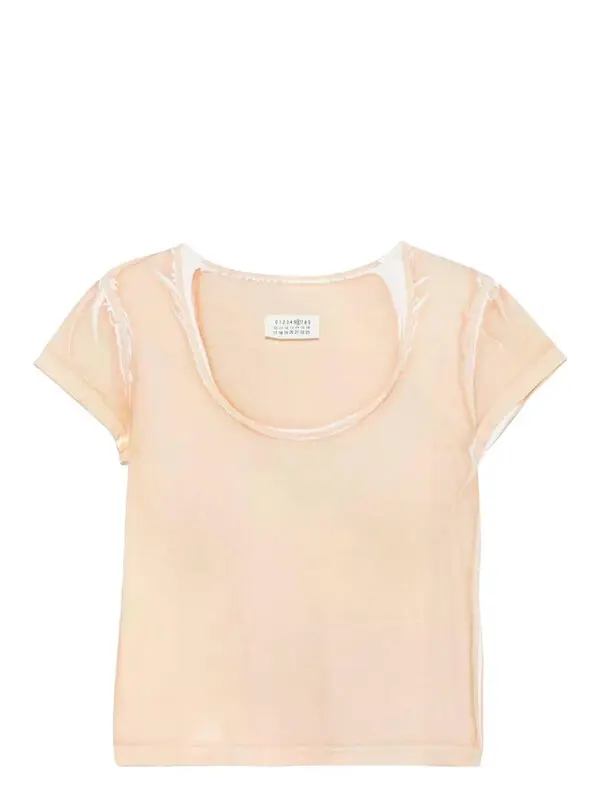 MAISON MARGIELA Cotton T-shirt - Neutrals