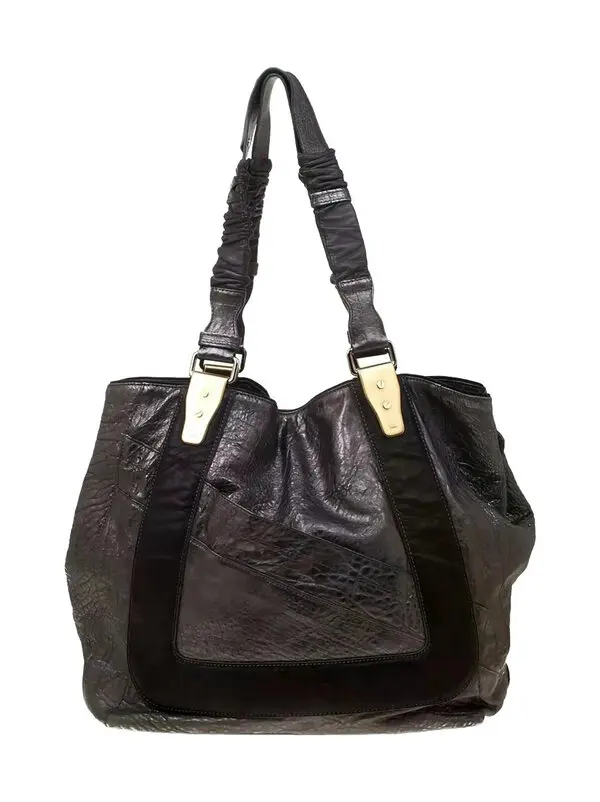 Chloé Leather Tote Bag - Metallic
