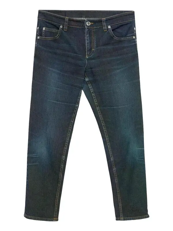 LOUIS VUITTON Pre-owned 2000s Cropped Jeans - Blue