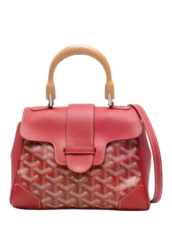 Goyard Pre-owned Mini Soft Saïgon Tote Bag - Red