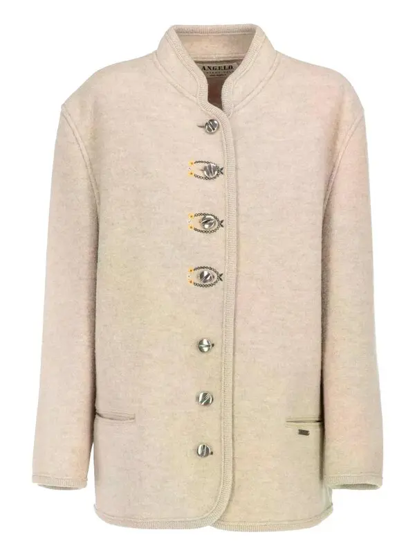A.N.G.E.L.O. VINTAGE CULT 1990s Virgin Wool Coat - Neutrals