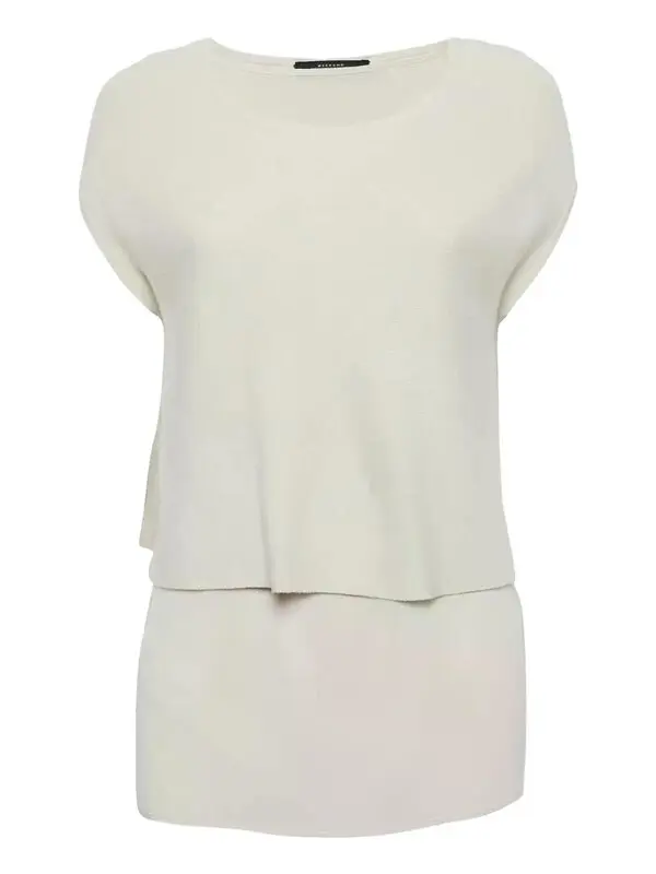 Max Mara Layered Top - Neutrals