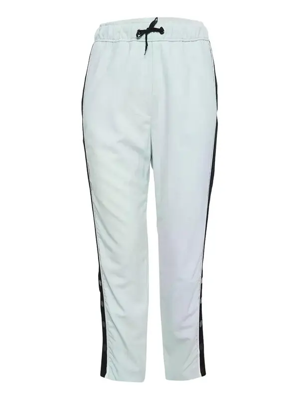 Maje Stripe Panel Trousers - Blue