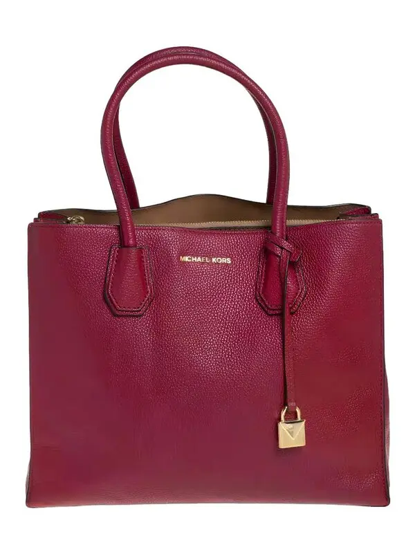 Michael Kors 2024 Mercer Tote Bag - Red