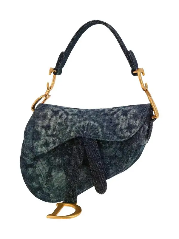 Dior Saddle Handbag - Blue