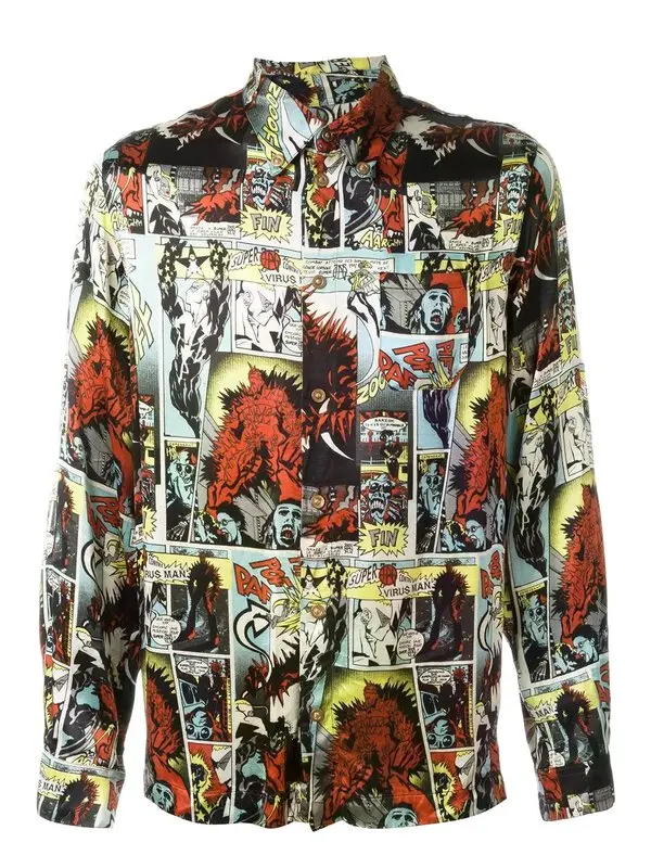 JEAN PAUL GAULTIER Comic Print Shirt - Multicolour