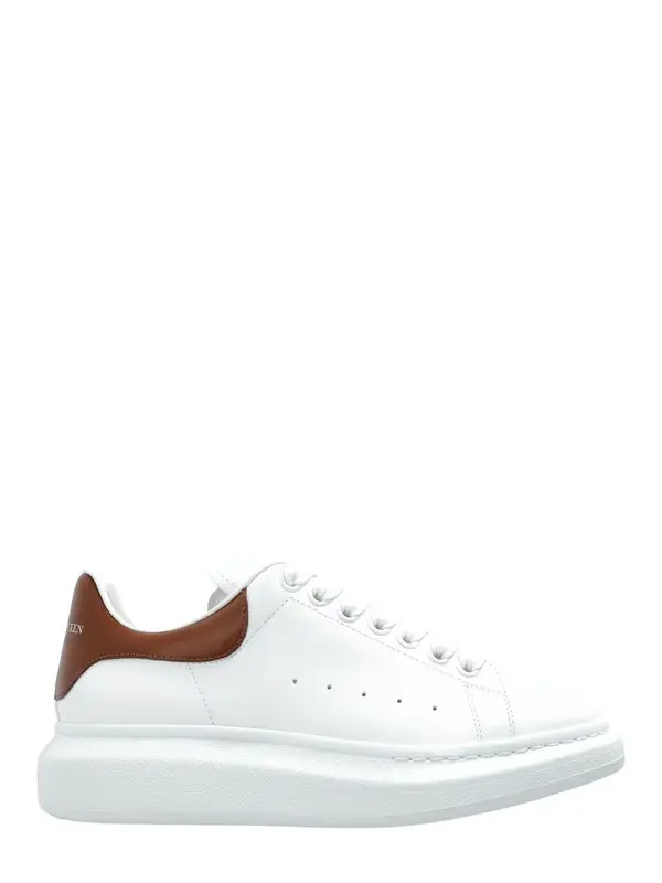 Alexander McQueen Leather Low-top Sneakers - White