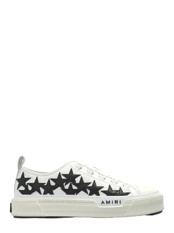 Amiri Stars Court Low Sneakers - White