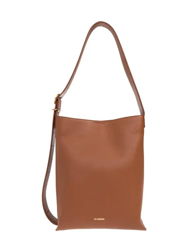JIL SANDER Leather Bag - Brown