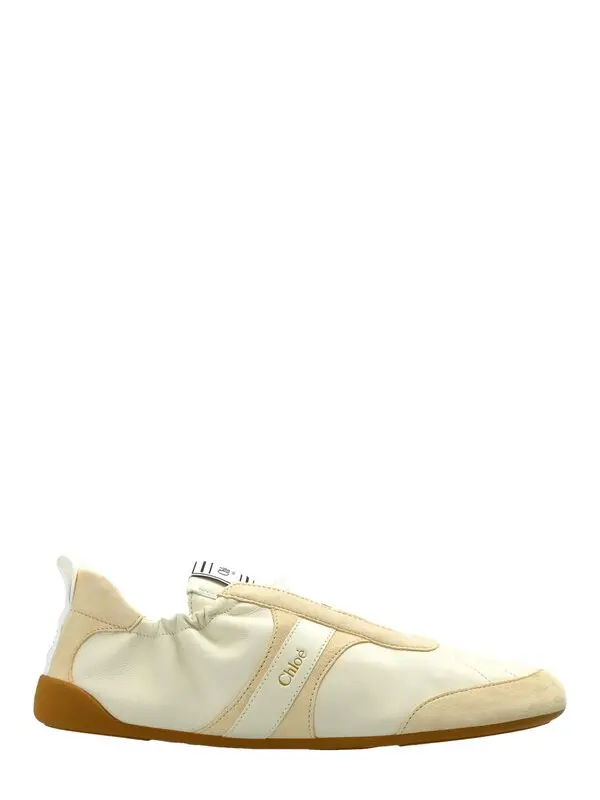 Chloé Kick Sneakers - Cream