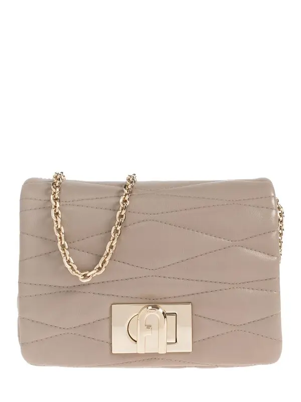 Furla 1927 Mini Shoulder Bag - Grey
