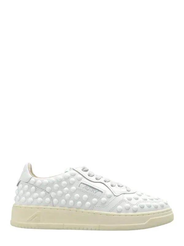 AUTRY Medalist Low Leather Sneakers - White