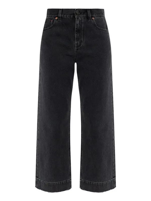 Chloé Jeans With Logo - Grey