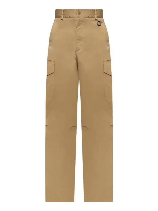 Moncler Pants With Cargo Pockets - Beige
