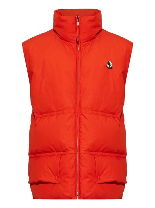 Moncler Quilted Vest - Red