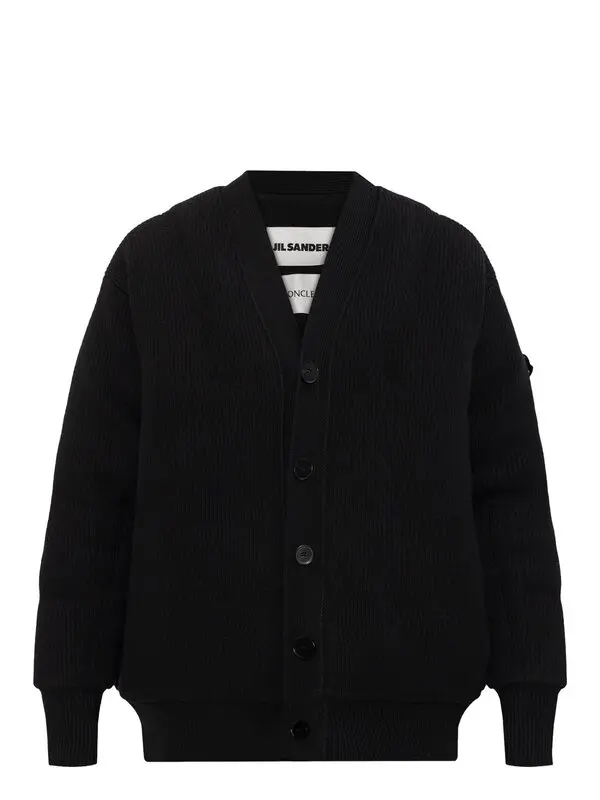 Moncler Jil Sander Cardigan - Black