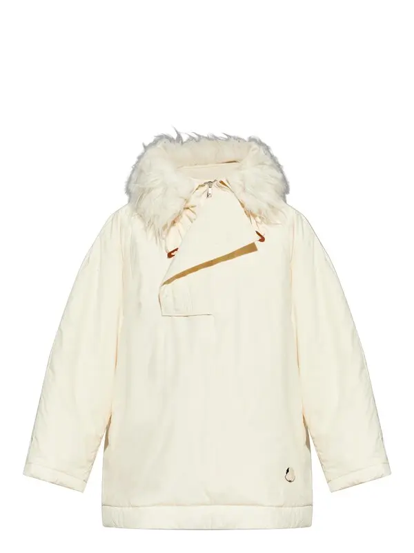 Moncler Jil Sander Oversized Down Jacket - Cream