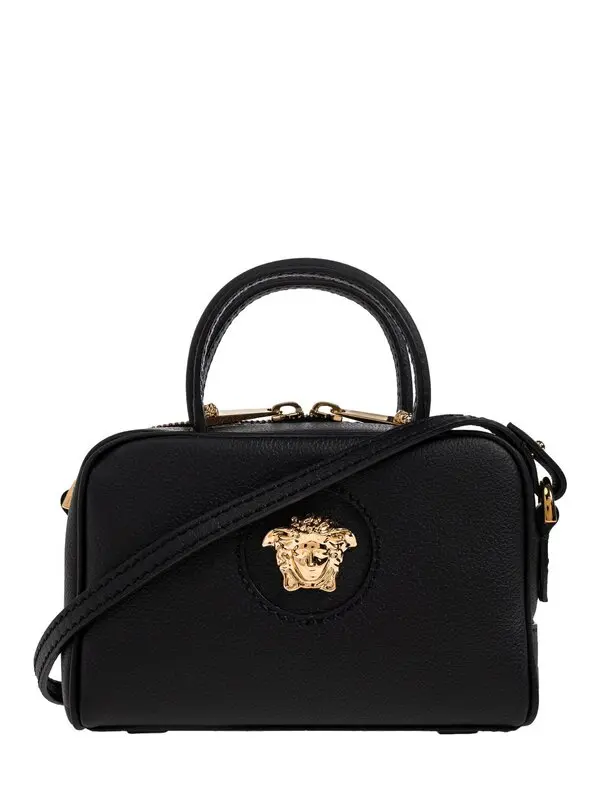 Versace La Medusa Handbag - Black