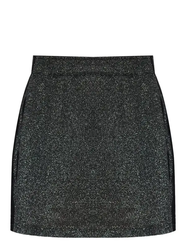 ADIDAS ORIGINALS Skirt With Lurex Thread - Black