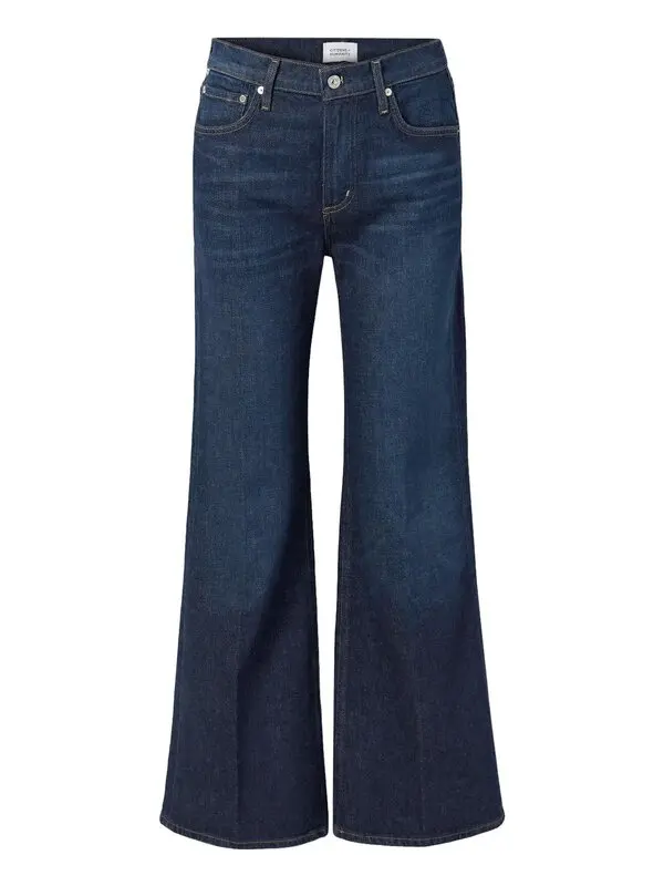 Citizens Of Humanity Kimberly High-rise Flared Jeans - Blue