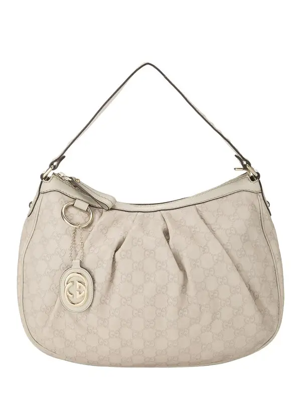 Gucci Sukey Hobo Bag - White