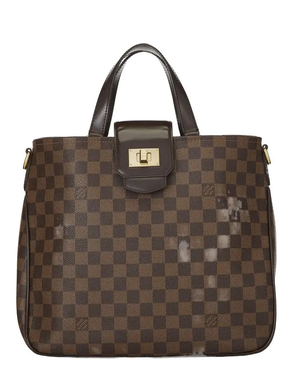 LOUIS VUITTON Damier Ebene Cabas Roseberry - Brown