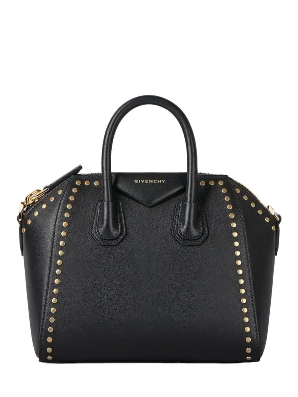 Givenchy Mini Antigona Bag In Box Leather With Studs - Multicolor