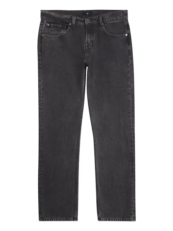 7 For All Mankind The Straight " Jeans - Black
