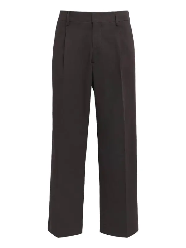 Nn07 Stretch-organic Cotton Kay Trousers - Brown