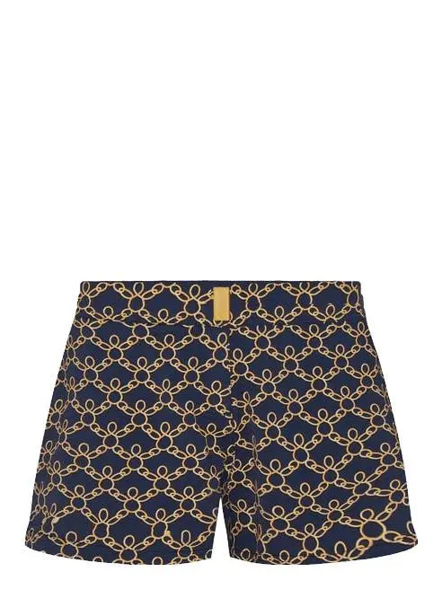 Vilebrequin Printed Stretch Swim Shorts - Blue