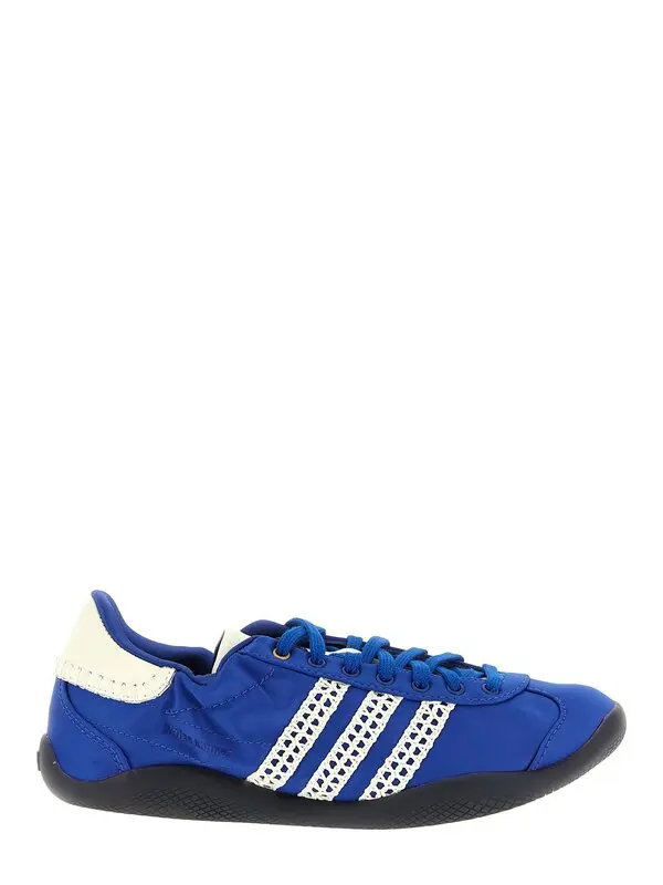 Adidas Originals By Alexander Wang By Wales Bonner 'karintha Lo Satin' Sneakers - Blue